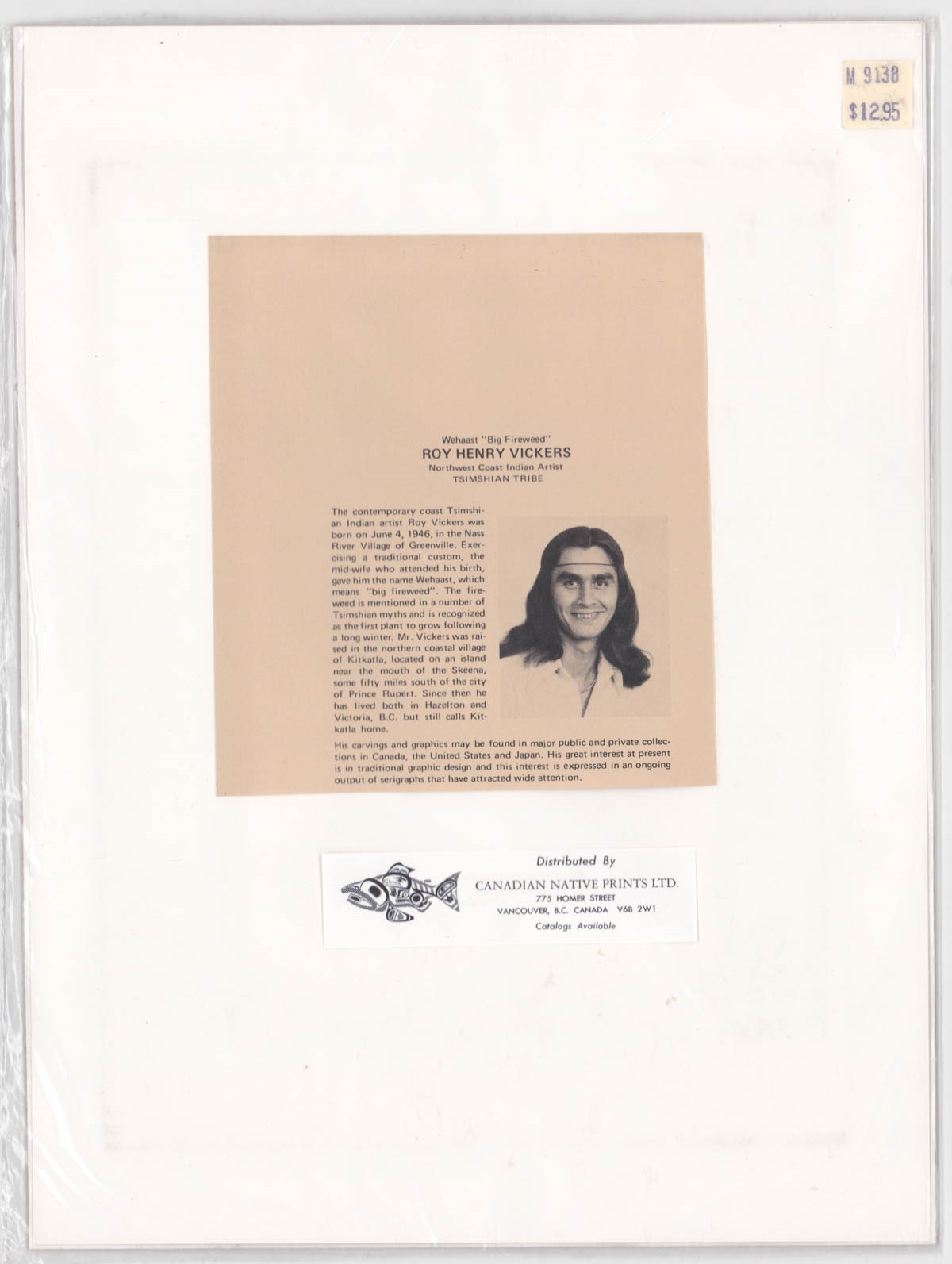 Roy Henry Vickers | Roy Henry Vickers NW Coast Tsimshian (5) Prints ...