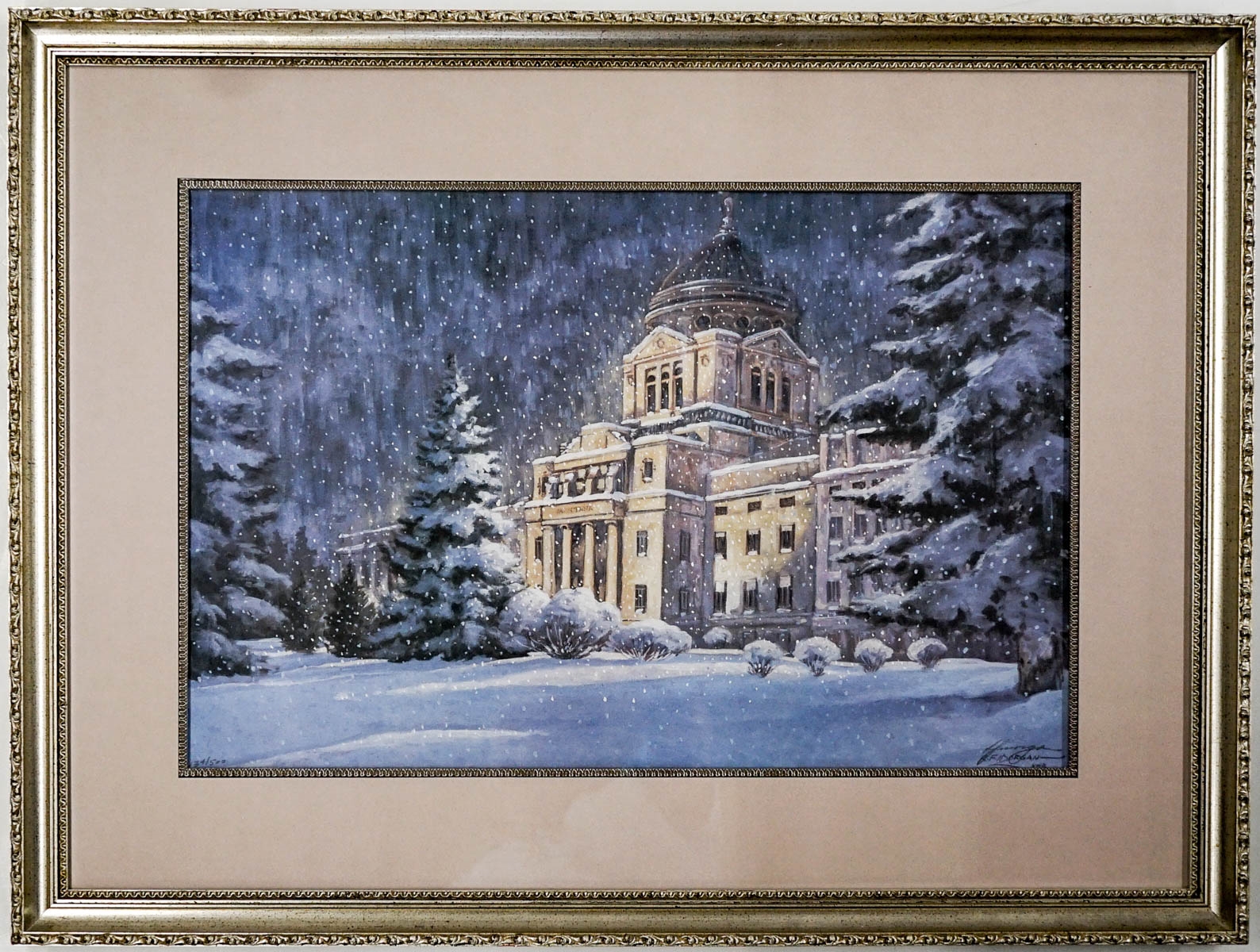 Robert F. Morgan | Bob Morgan Montana Capitol Signed & Numbered | MutualArt