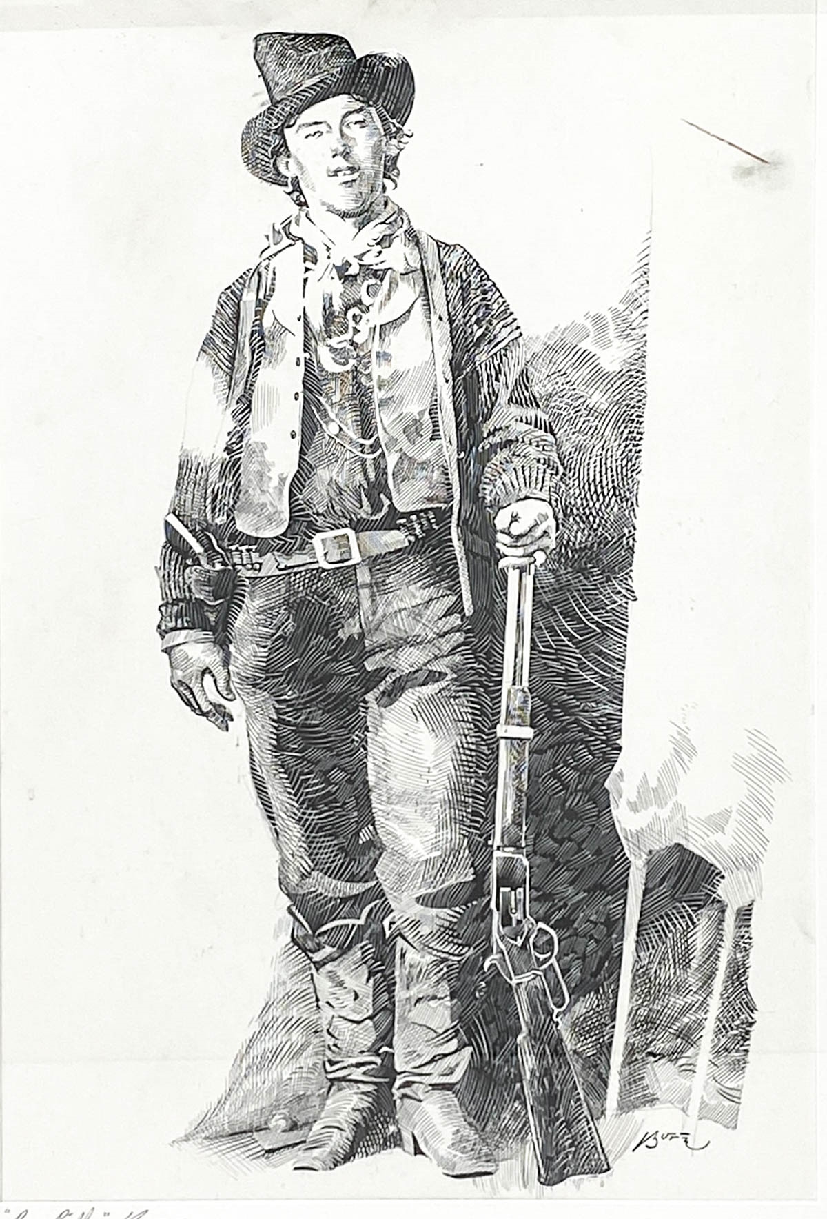 Bob Boze Bell | Bob Boze Bell Original Pen & Ink | MutualArt