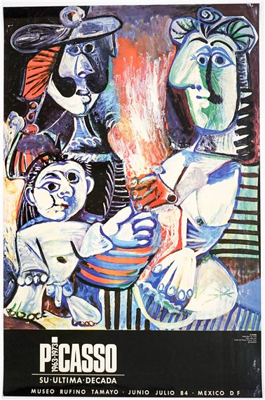 Pablo Picasso | Pablo Picasso Exhibition Poster | MutualArt