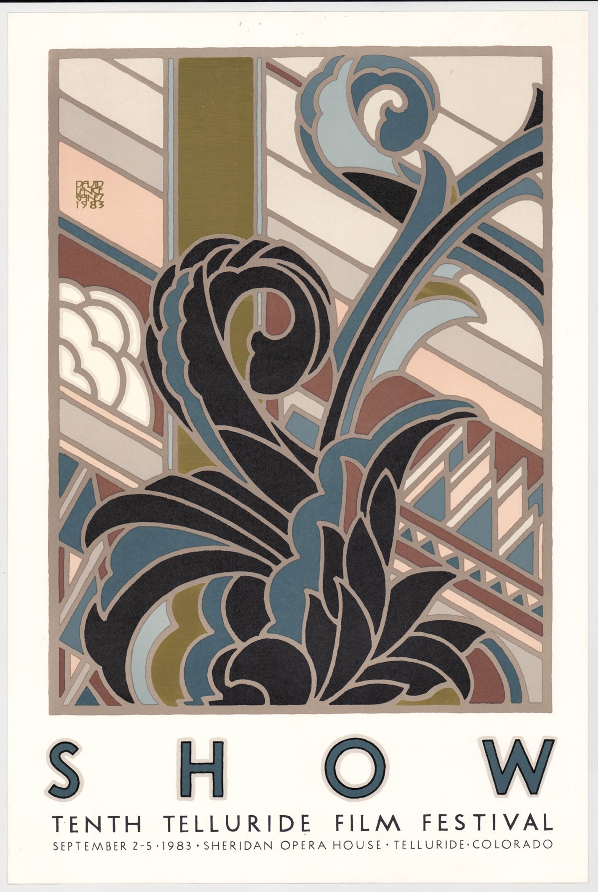 David Lance Goines | David Lance Goines Exhibition Poster (1983 ...