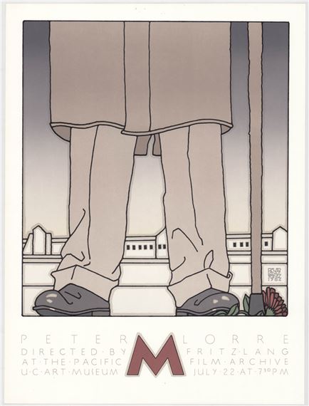 David Lance Goines | David Lance Goines for Peter Lorre M Poster ...