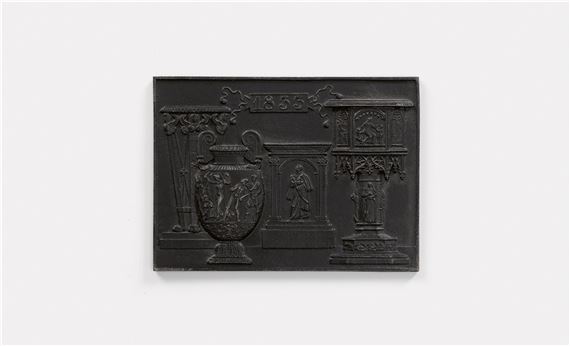 Georges Colomb | A New Year's plaque inscribed With depictions of the ...