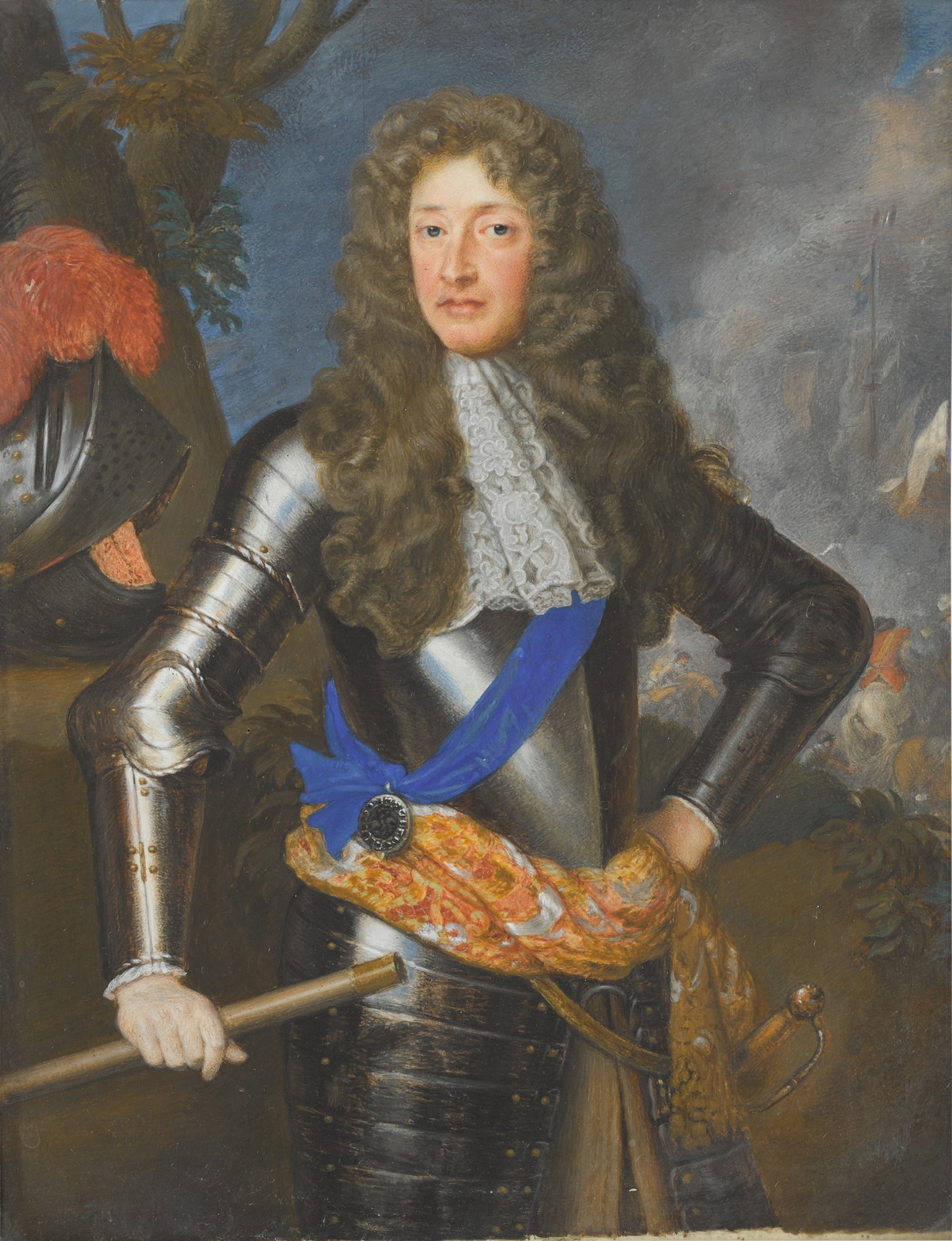 George Perfect Harding | Portrait of King James II (-1701 (19th Century ...