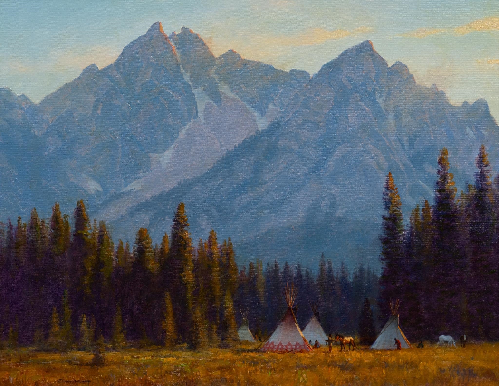 Gary Kapp | Deer Hunters | MutualArt