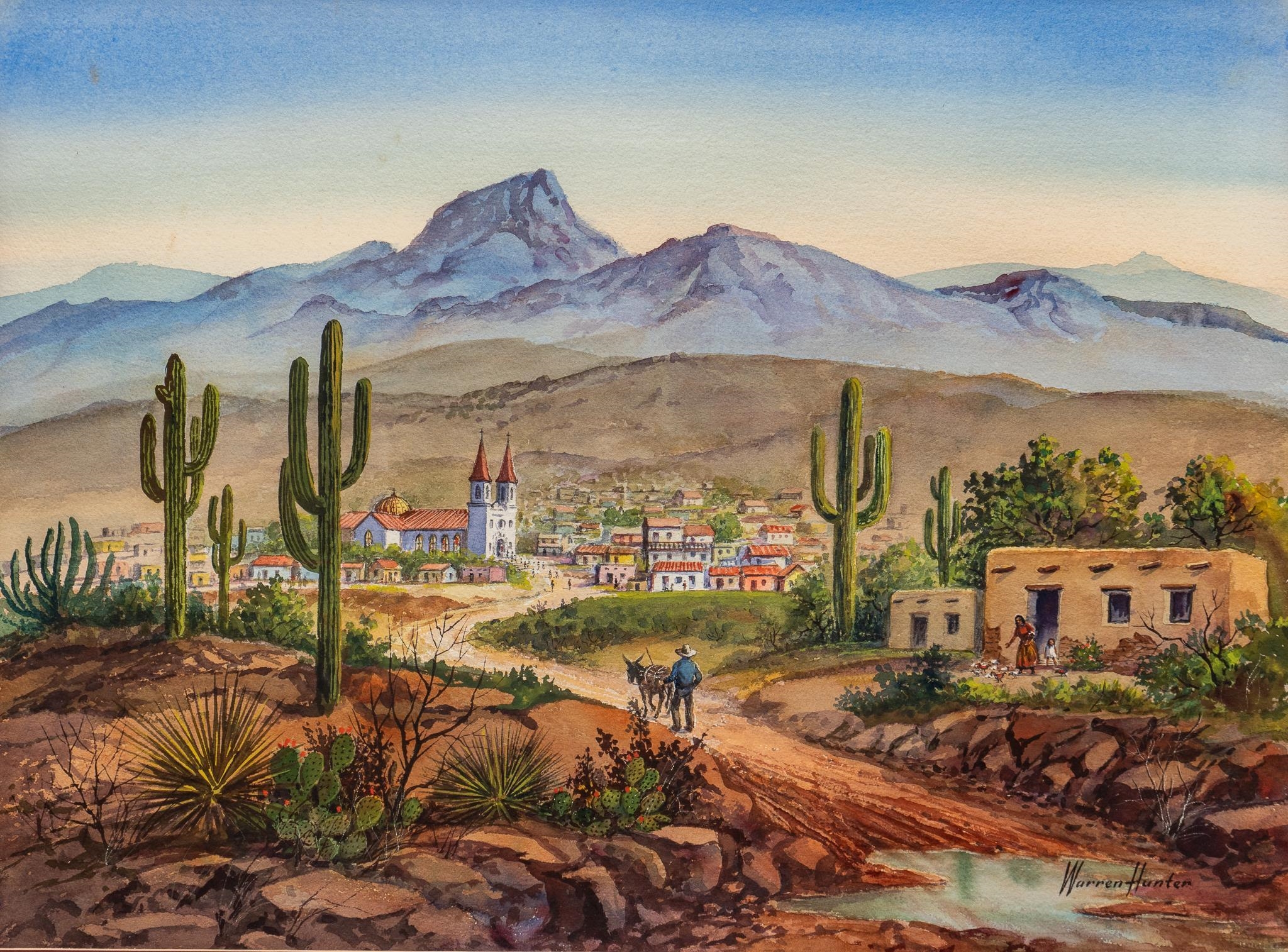Warren Hunter | Adobe Mountain Home | MutualArt
