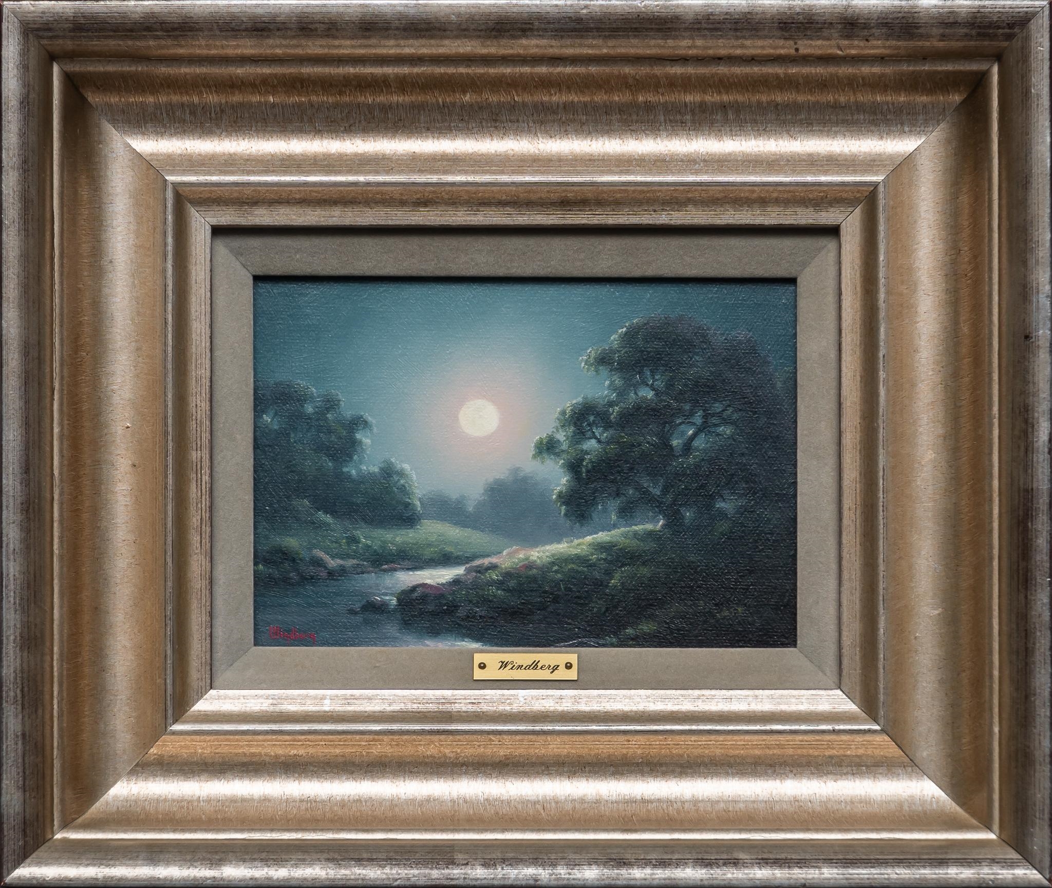 Dalhart Windberg | Moonlit Scene | MutualArt