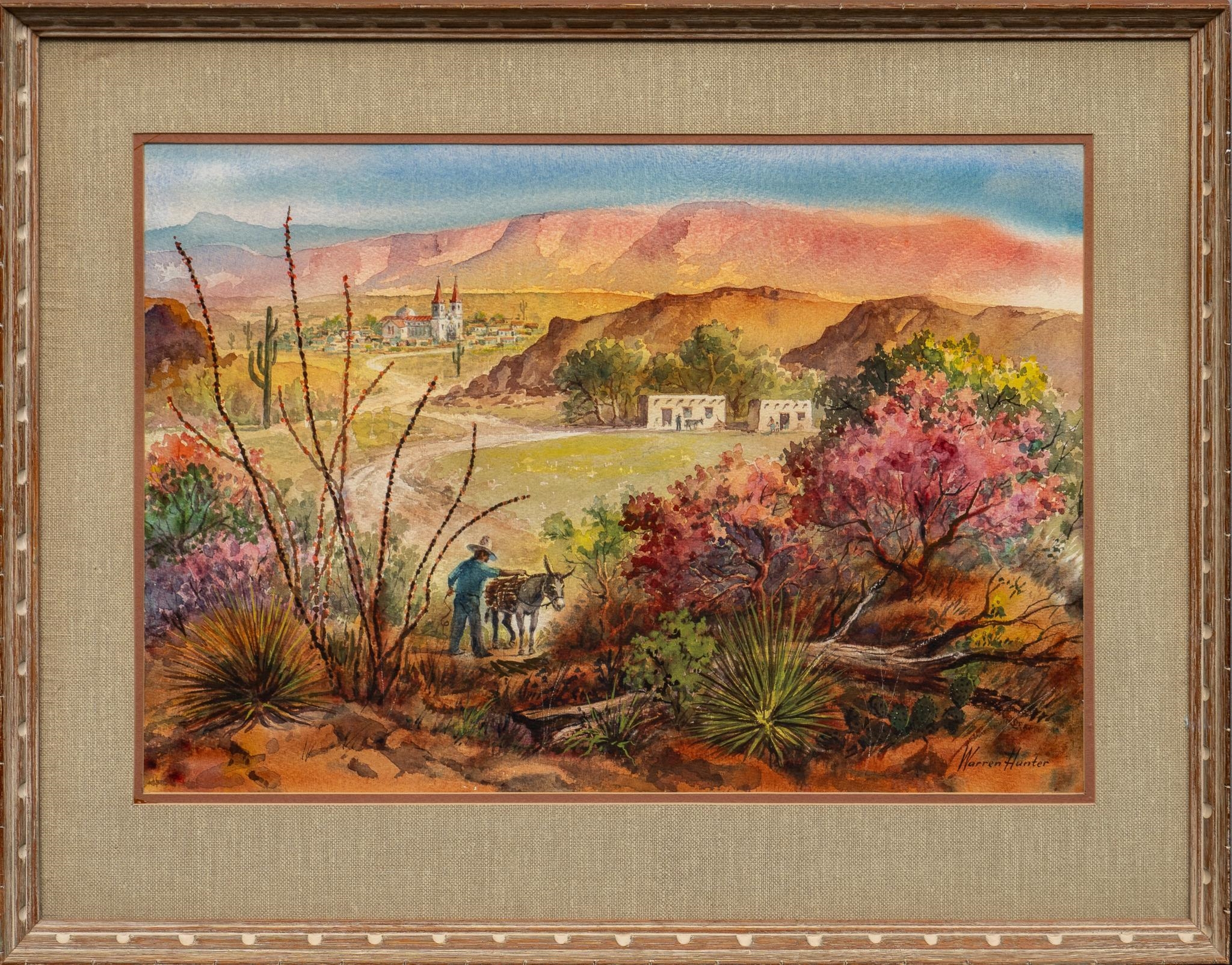 Warren Hunter | Mexican Mountain Vista | MutualArt