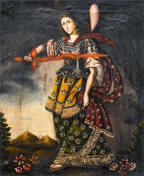 Cuzco School | Saint Michael | MutualArt