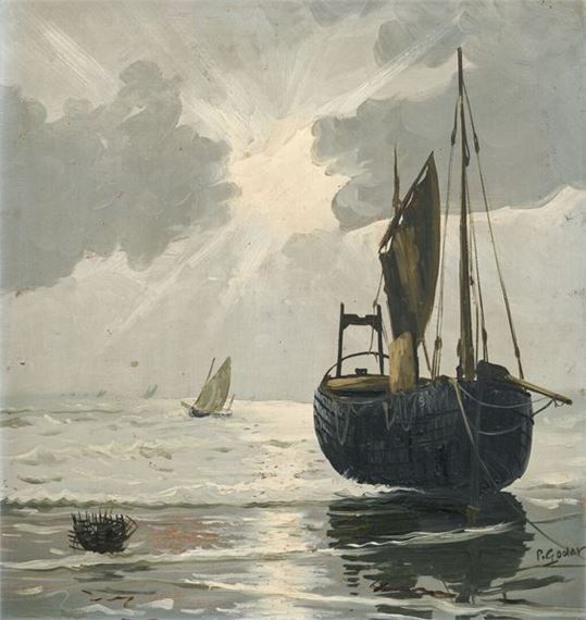 Pierre Godar | Fishing boats | MutualArt