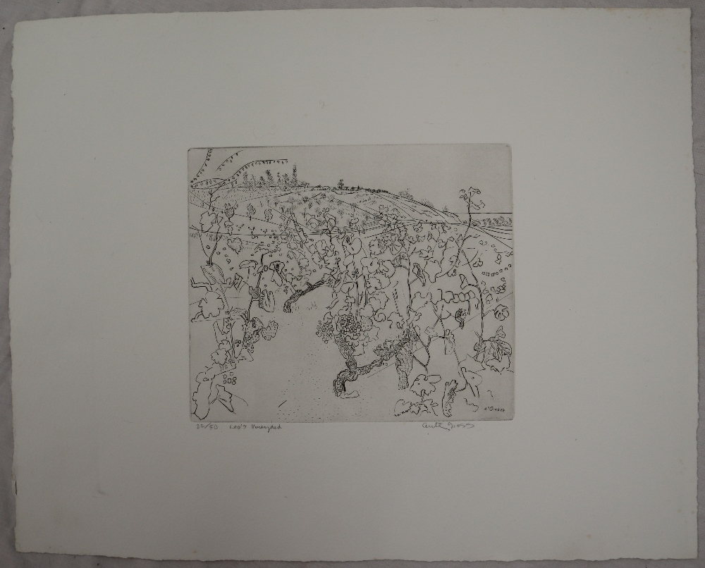 Anthony Gross | Anthony Gross CBE RA,British 1905-1984 Leo's Vineyard ...