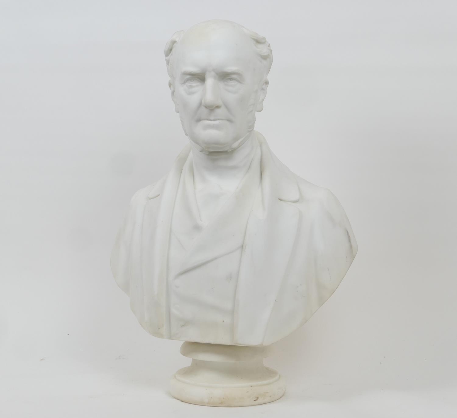 Matthew Noble | Bust of William Renshaw Esq (1857) | MutualArt