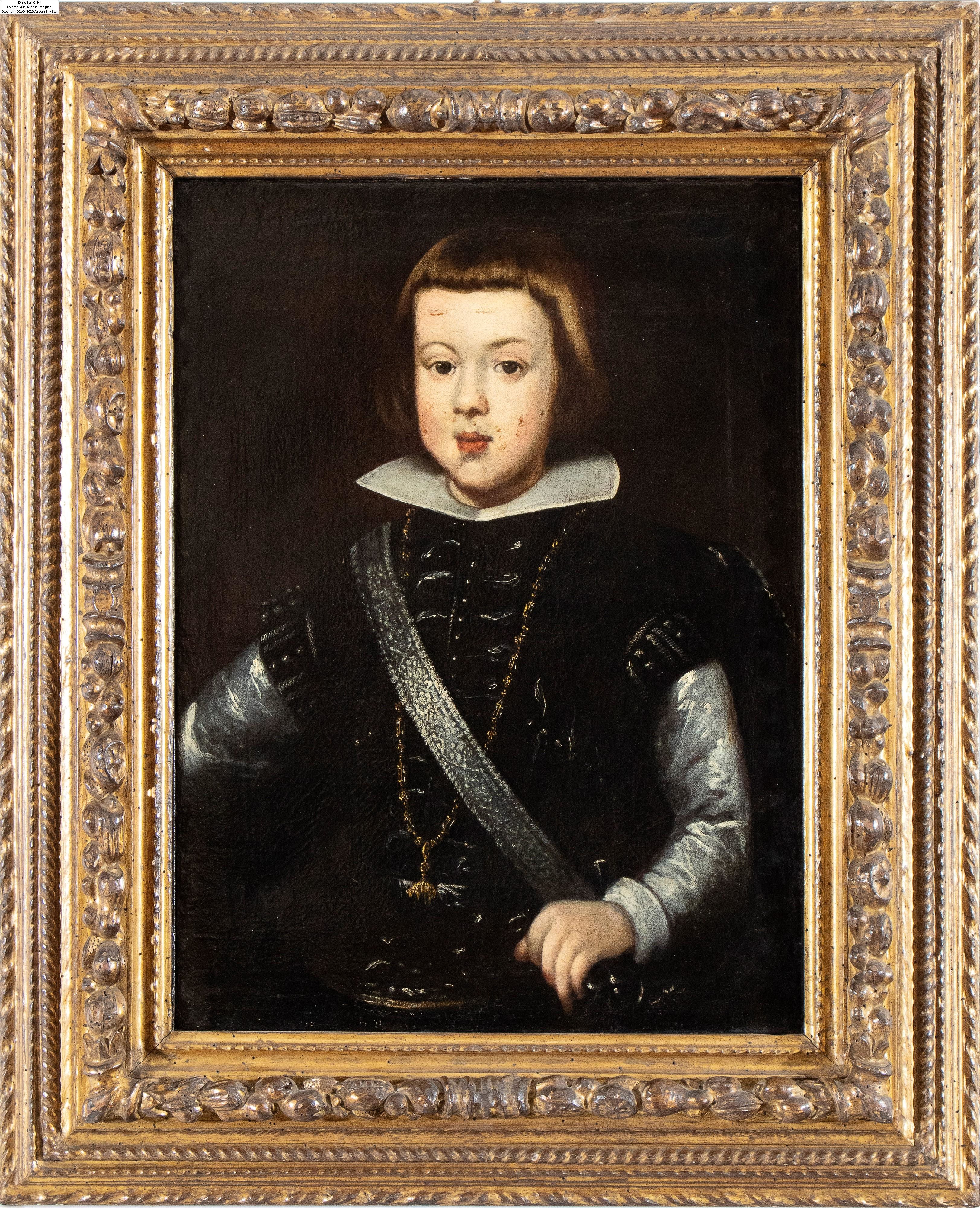 Spanish School, 17th Century | Portrait of Baltasar Carlos of Habsburg ...
