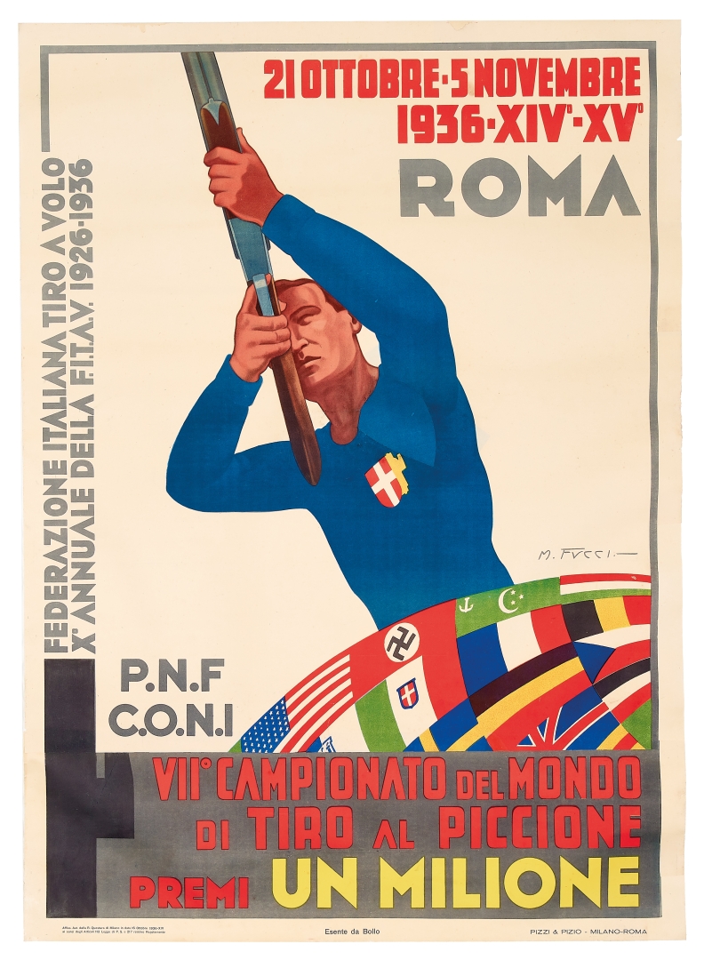 Melchiorre Fucci | VII campionato del mondo di tiro al piccione (1936 ...