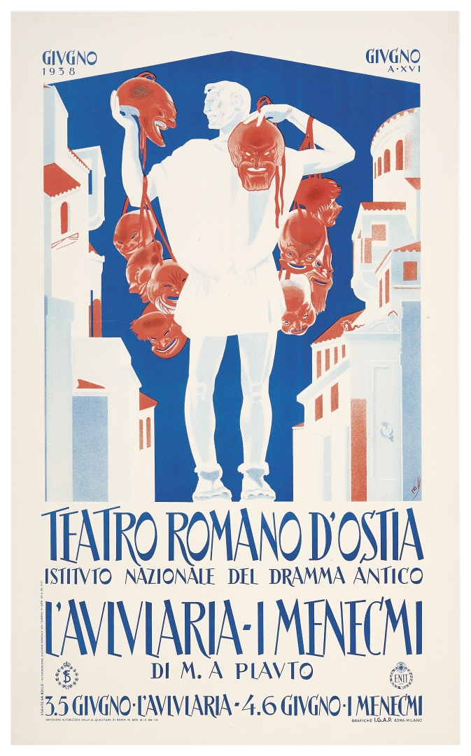 Duilio Cambellotti | Teatro romano d’Ostia (1938) | MutualArt