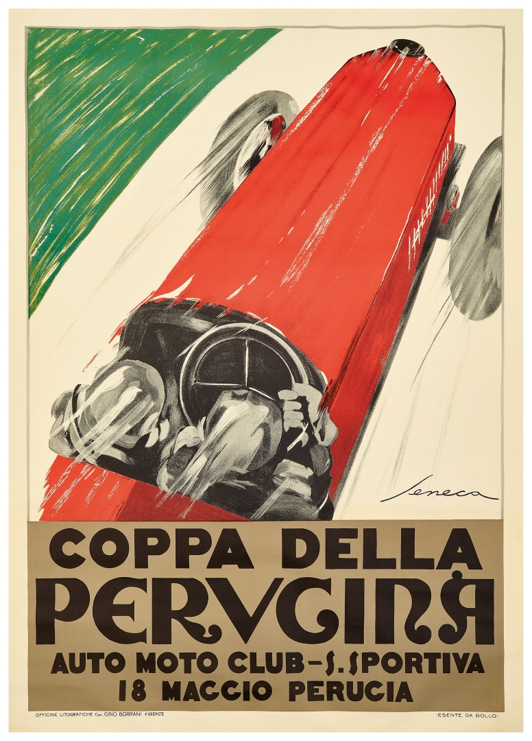 Federico Seneca | Coppa della Perugina (later reprint) (1950) | MutualArt