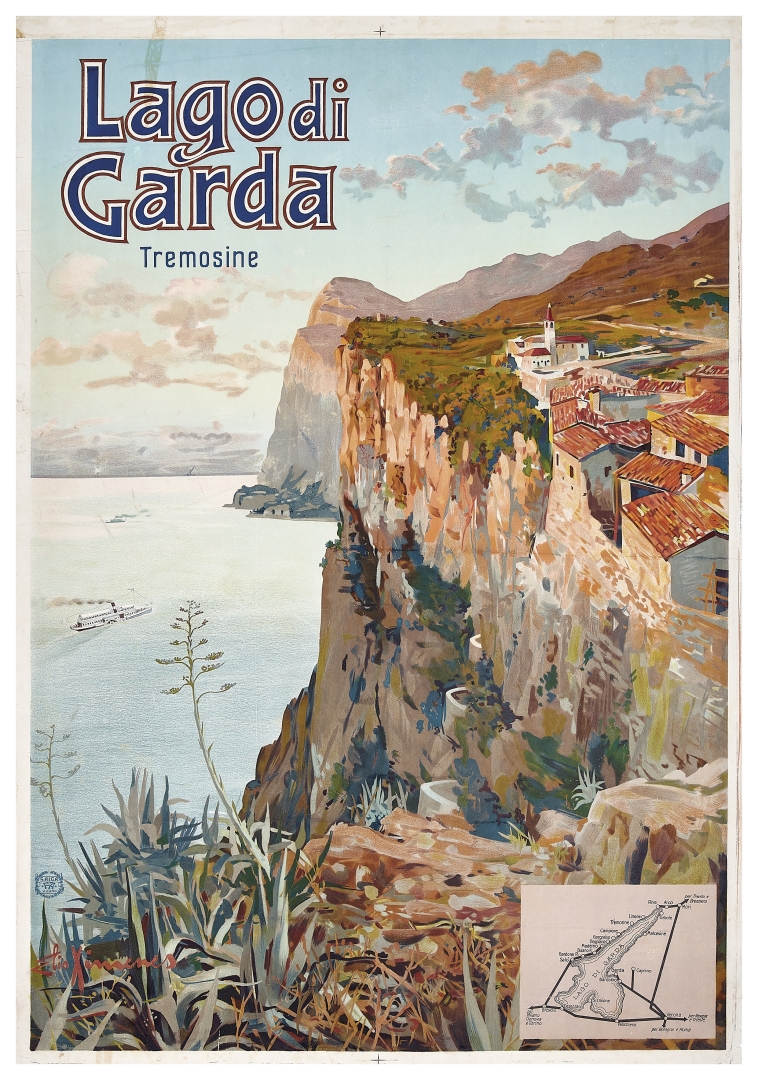 Ettore Ximenes | Lago di Garda (1905) | MutualArt