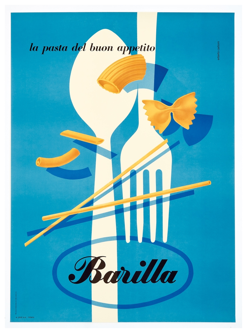 Erberto Carboni | Barilla / La pasta del buon appetito (later reprint ...