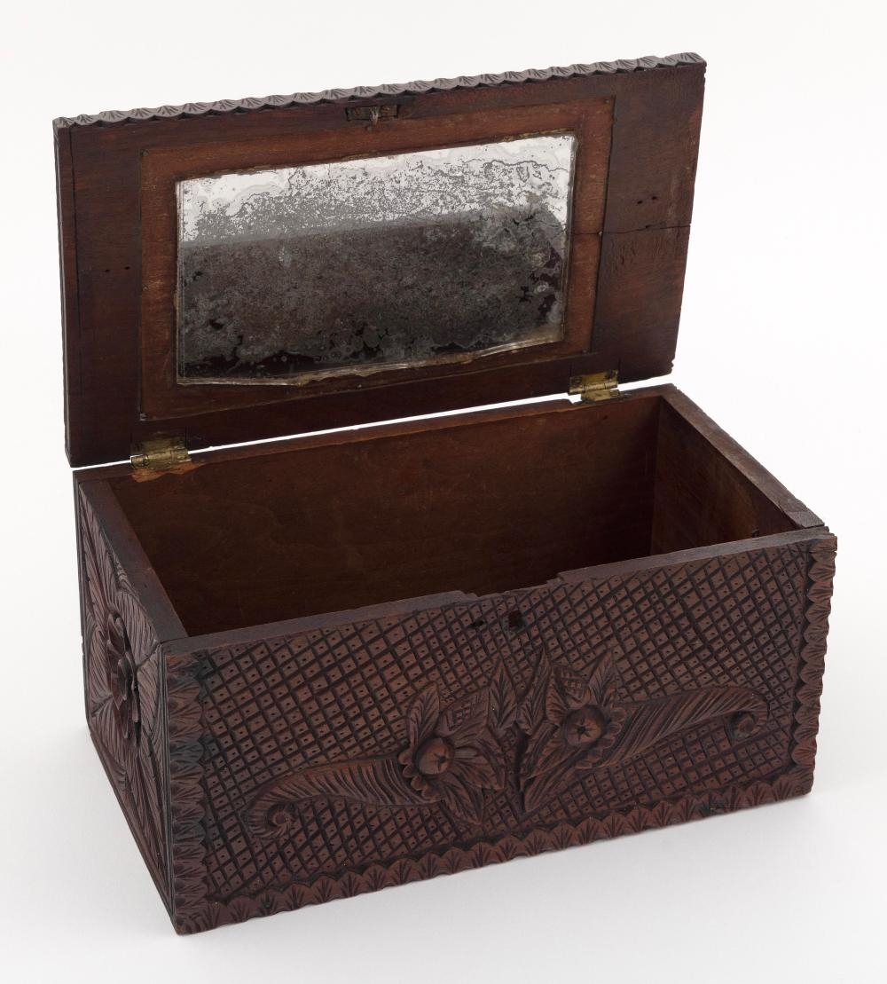 Samuel McIntire | FINELY CARVED BOX IN THE MANNER OF SAMUEL FIELD ...
