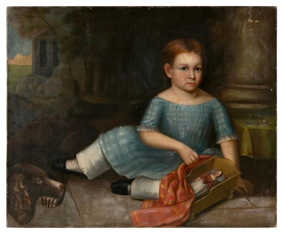 Joseph Whiting Stock | Boy with Cheetah | MutualArt