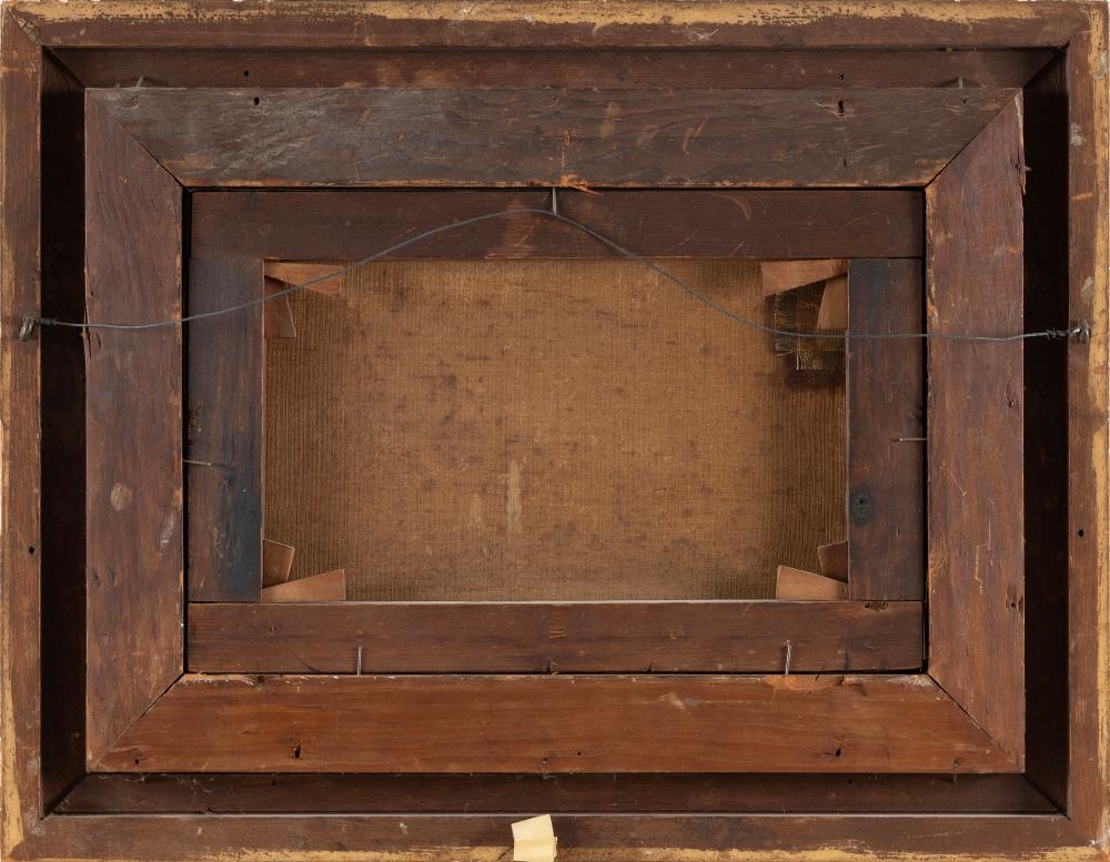 Charles Henry Gifford | Gaff-rigged boat off a coast, possibly Gay Head ...