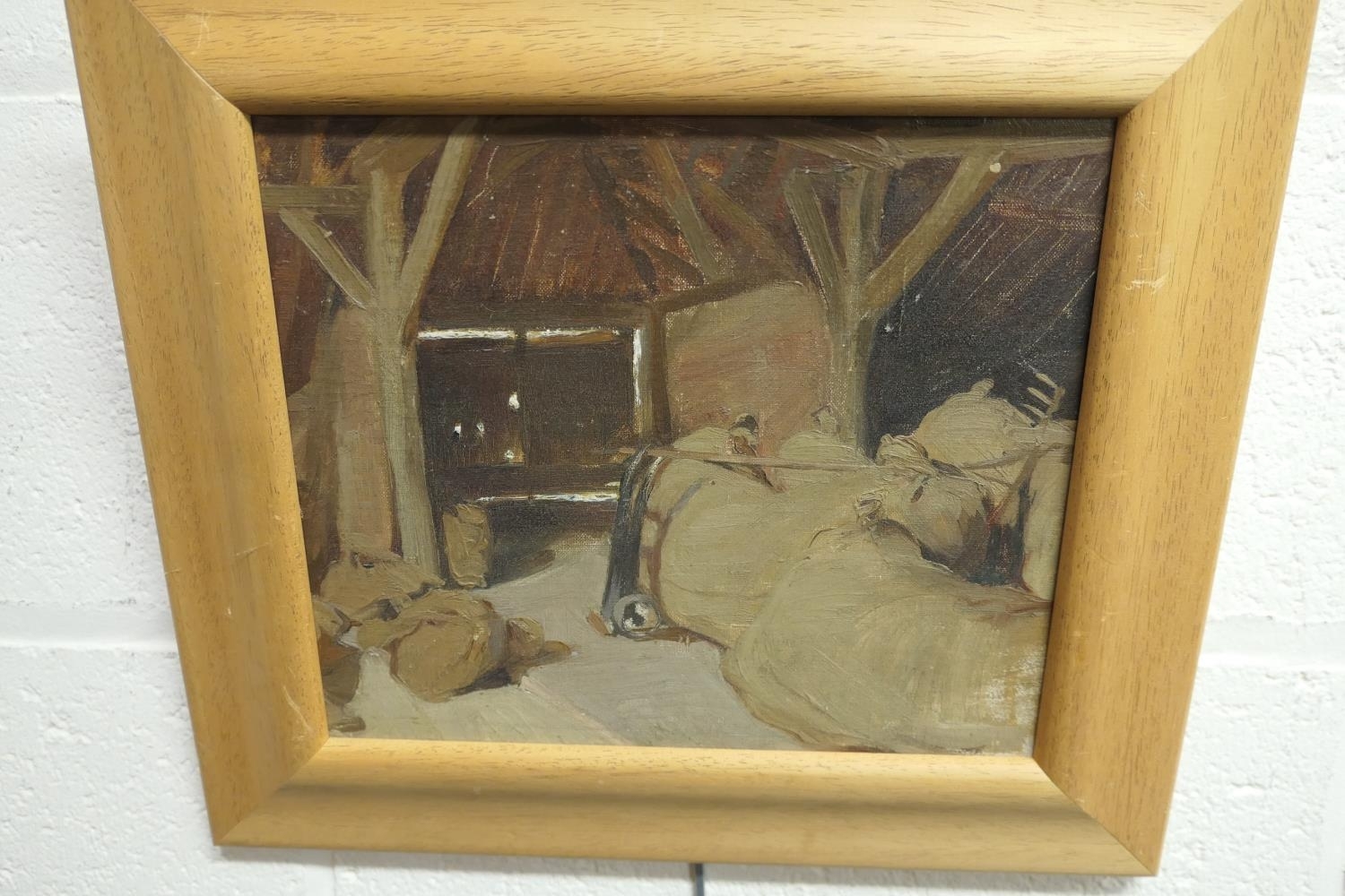 Amy Katherine Browning | Interior of a Suffolk barn | MutualArt