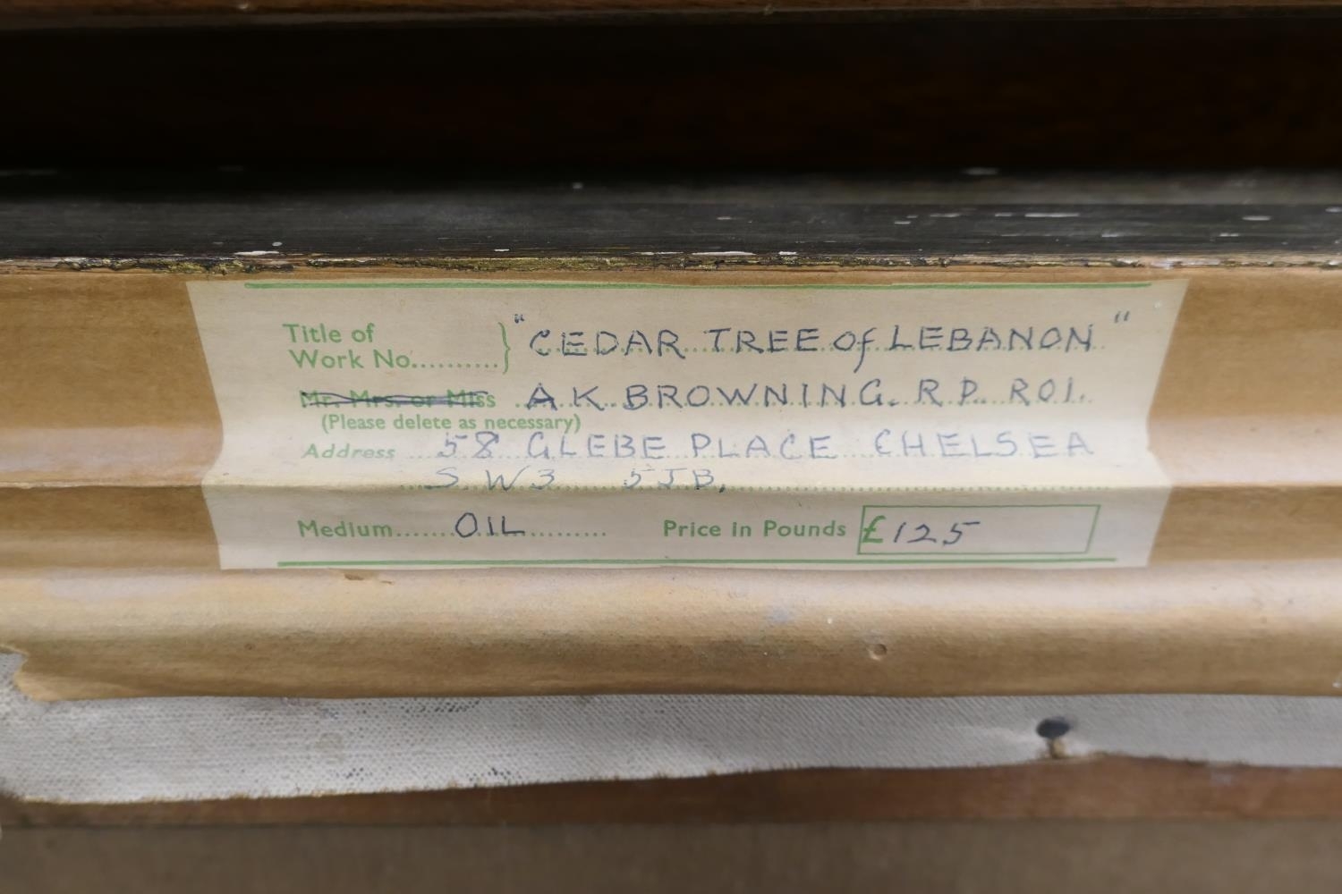 Amy Katherine Browning | Cedar tree of Lebanon | MutualArt