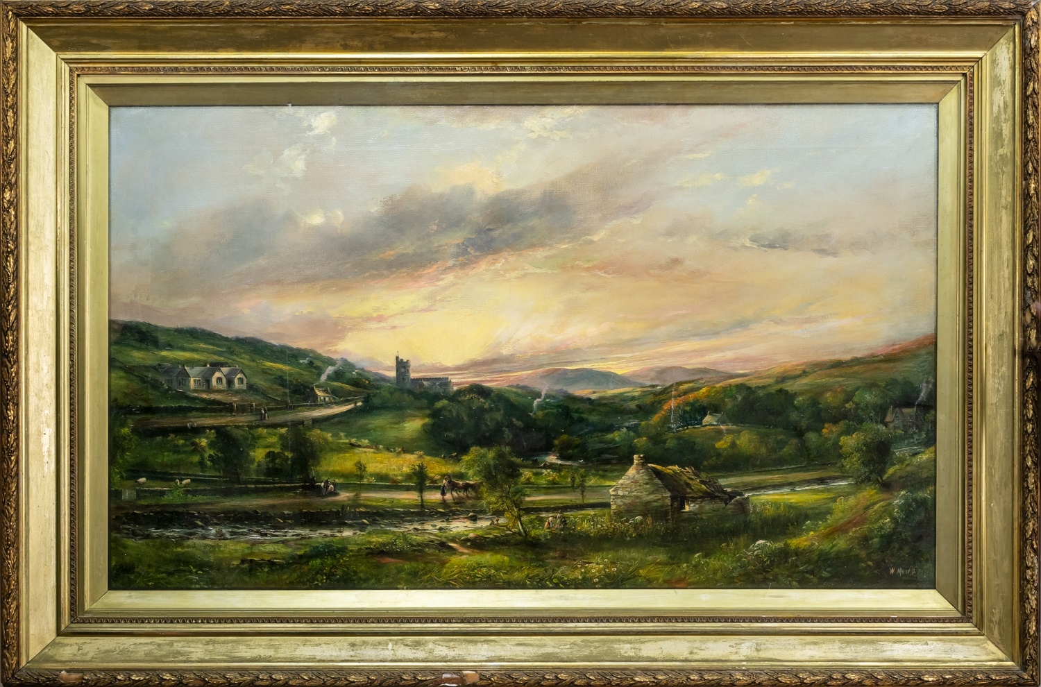 William Temple Muir | LANDSCAPE WITH CASTLE | MutualArt