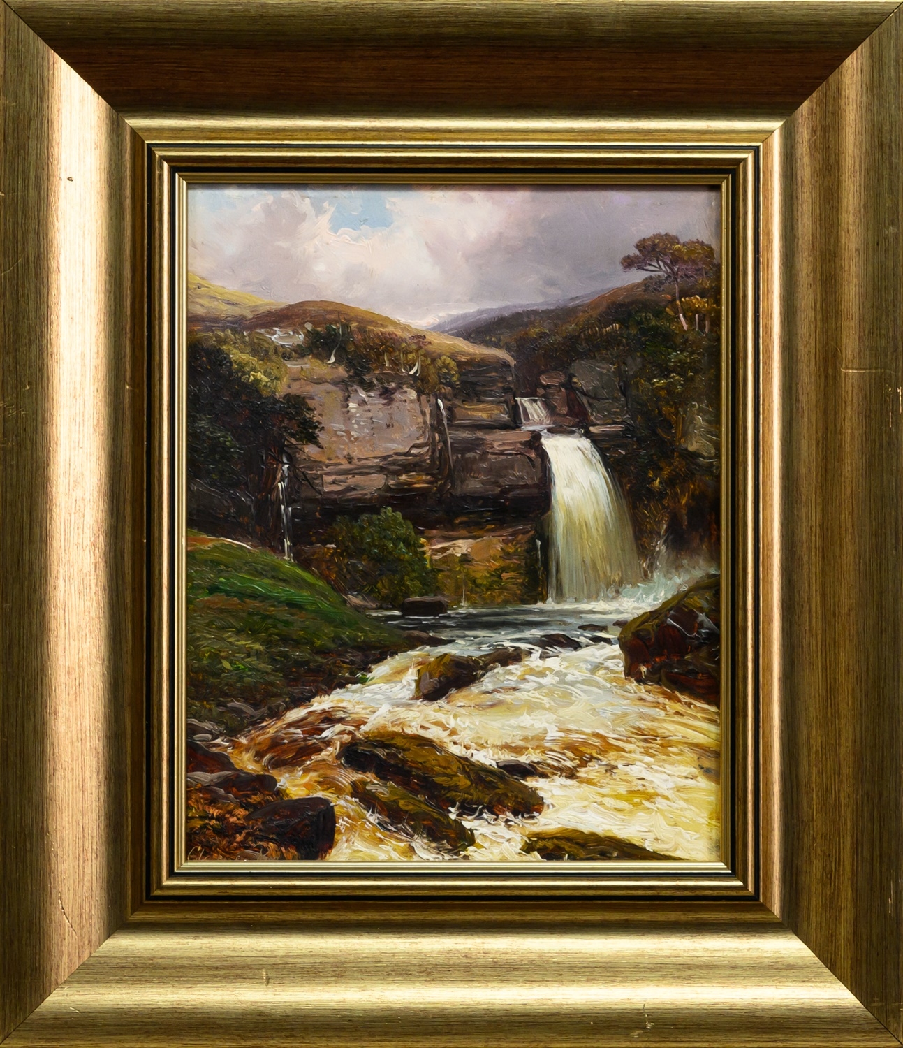 Clarence Roe | HIGHLAND CASCADE | MutualArt