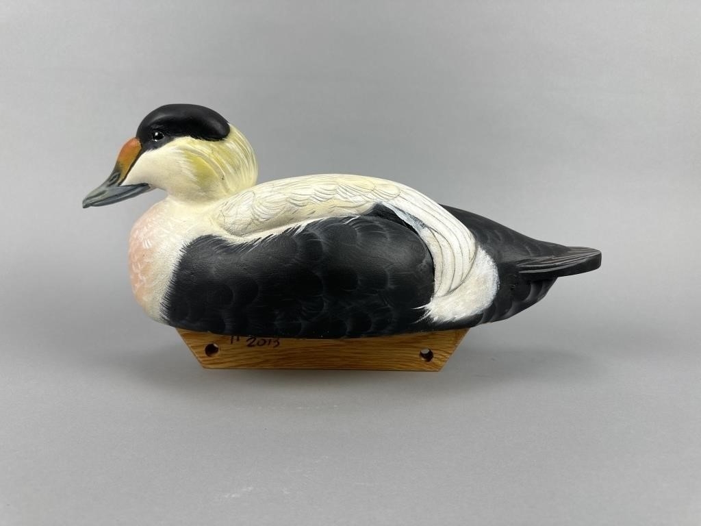 Robert Mitchell | Eider Drake Duck Decoy (2013) | MutualArt
