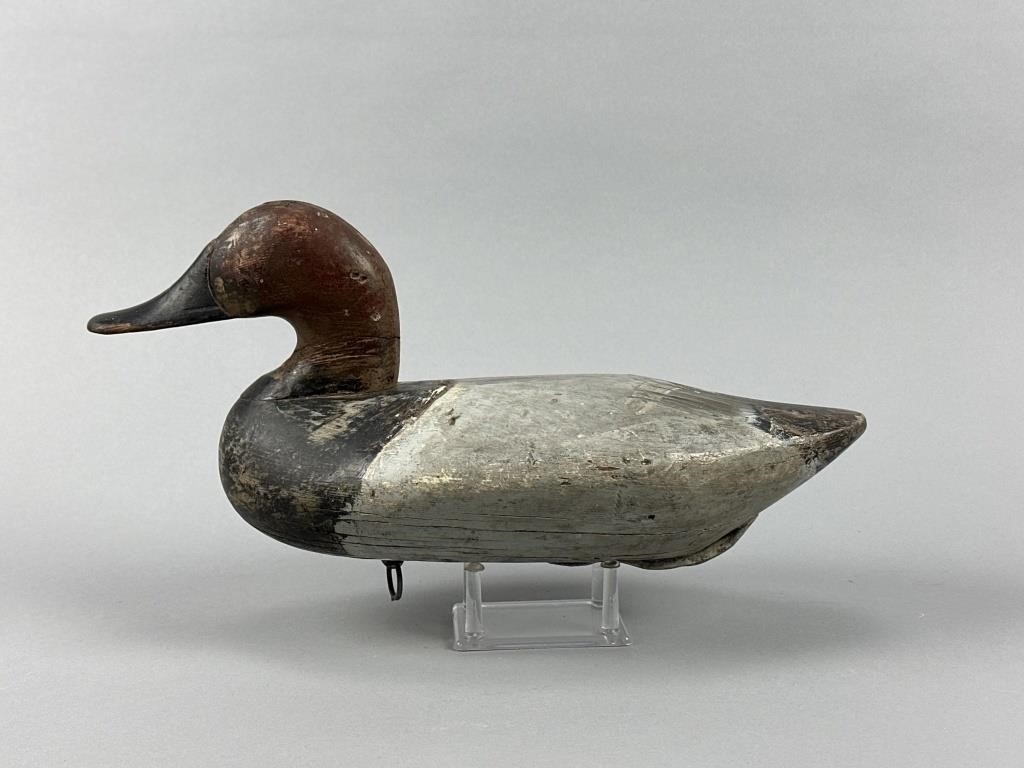John Holly | Canvasback Drake Duck Decoy | MutualArt