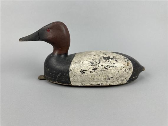 Frank Brogan | Canvasback Drake Duck Decoy | MutualArt