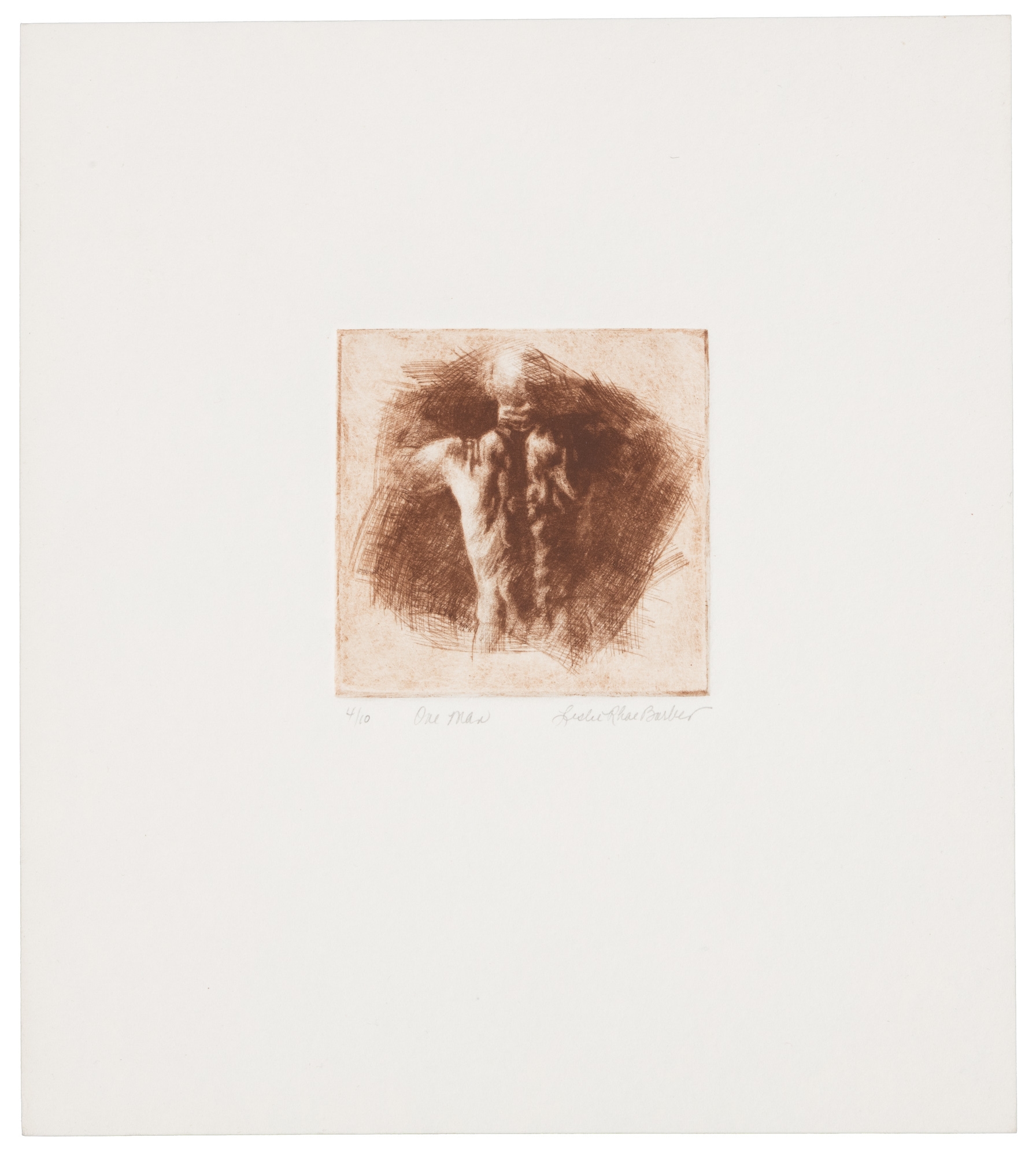 LESLIE RHAE BARBER | Five etchings by Leslie Rhae Barber | MutualArt