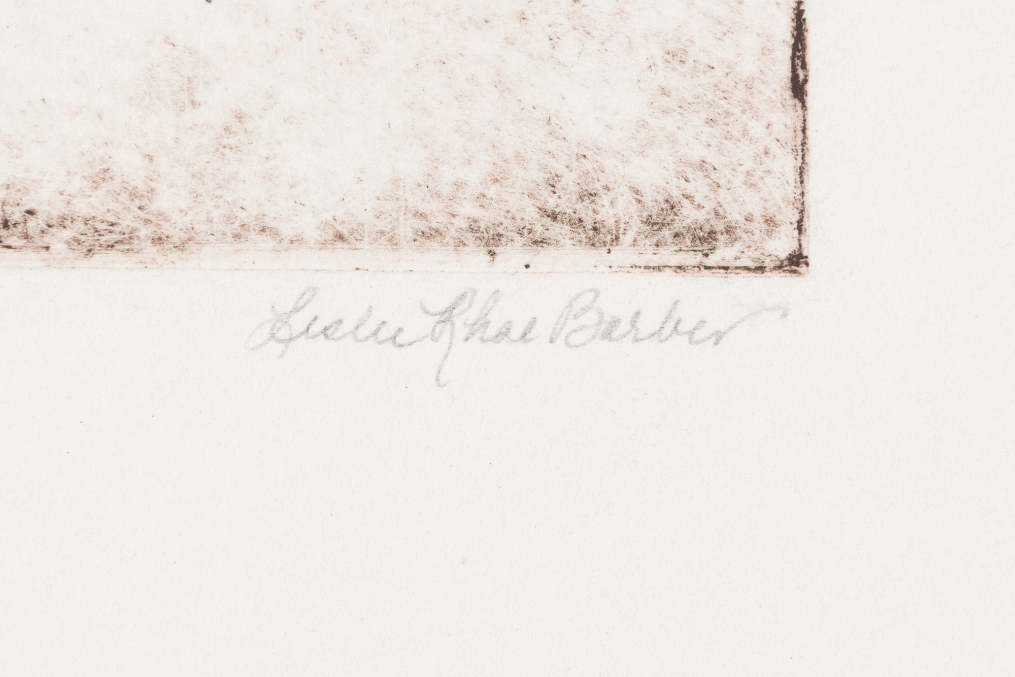 LESLIE RHAE BARBER | Five etchings by Leslie Rhae Barber | MutualArt