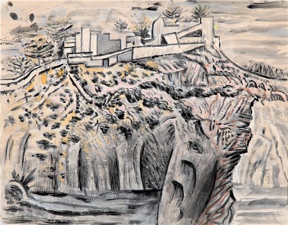 Nikos Hadjikyriakos-Ghika | Nocturnal Houses, Athens (1967) | MutualArt