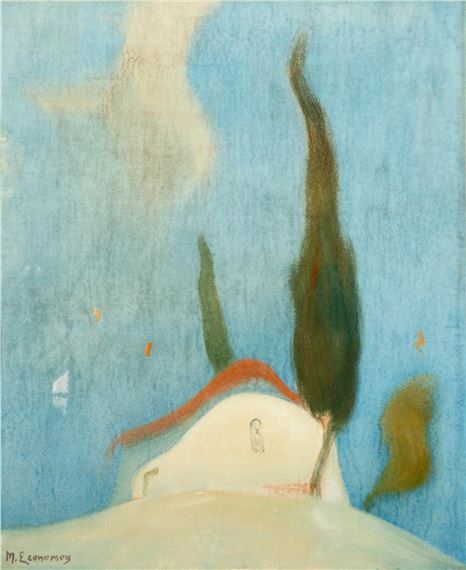 Michalis Economou | Old mill in Hydra | MutualArt