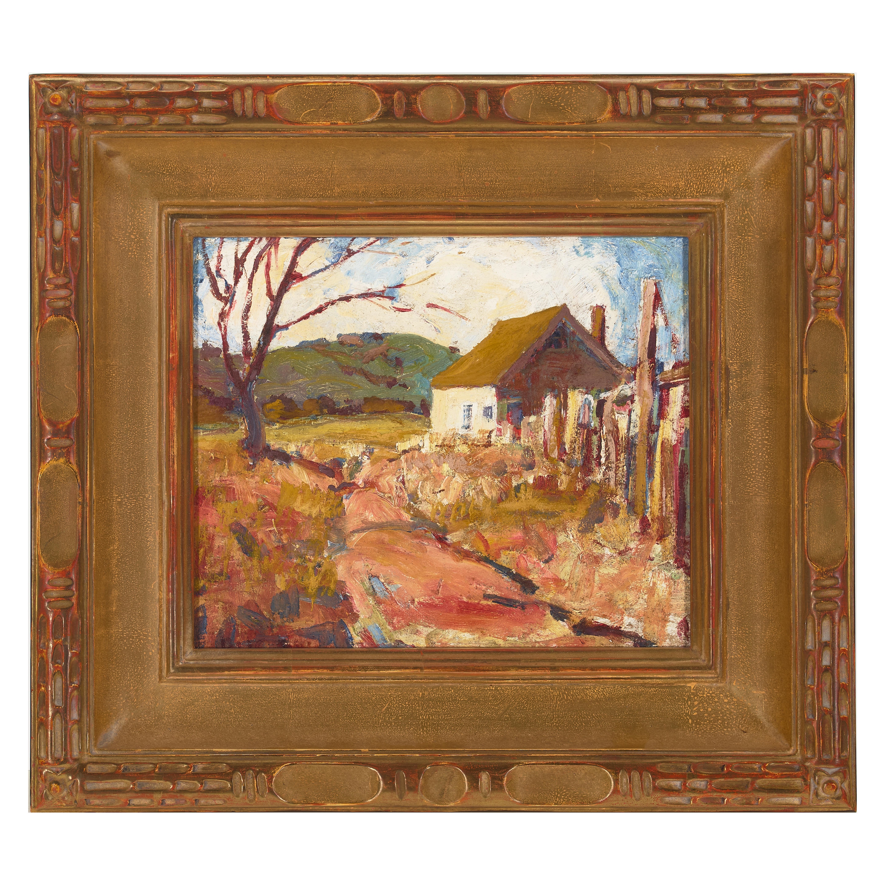 Selden Connor Gile | Barn and Fence | MutualArt