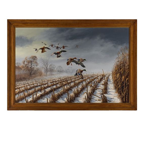 David Maass | Last of the Season, Mallards (1996) | MutualArt