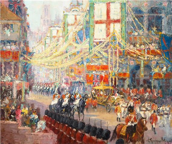 George Pritchard | The Coronation of Queen Elizabeth II | MutualArt