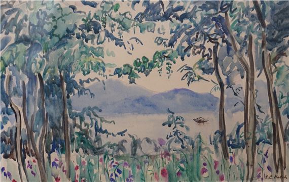 Ethel Charlotte Chase Hatch | Malaysian river landscape | MutualArt