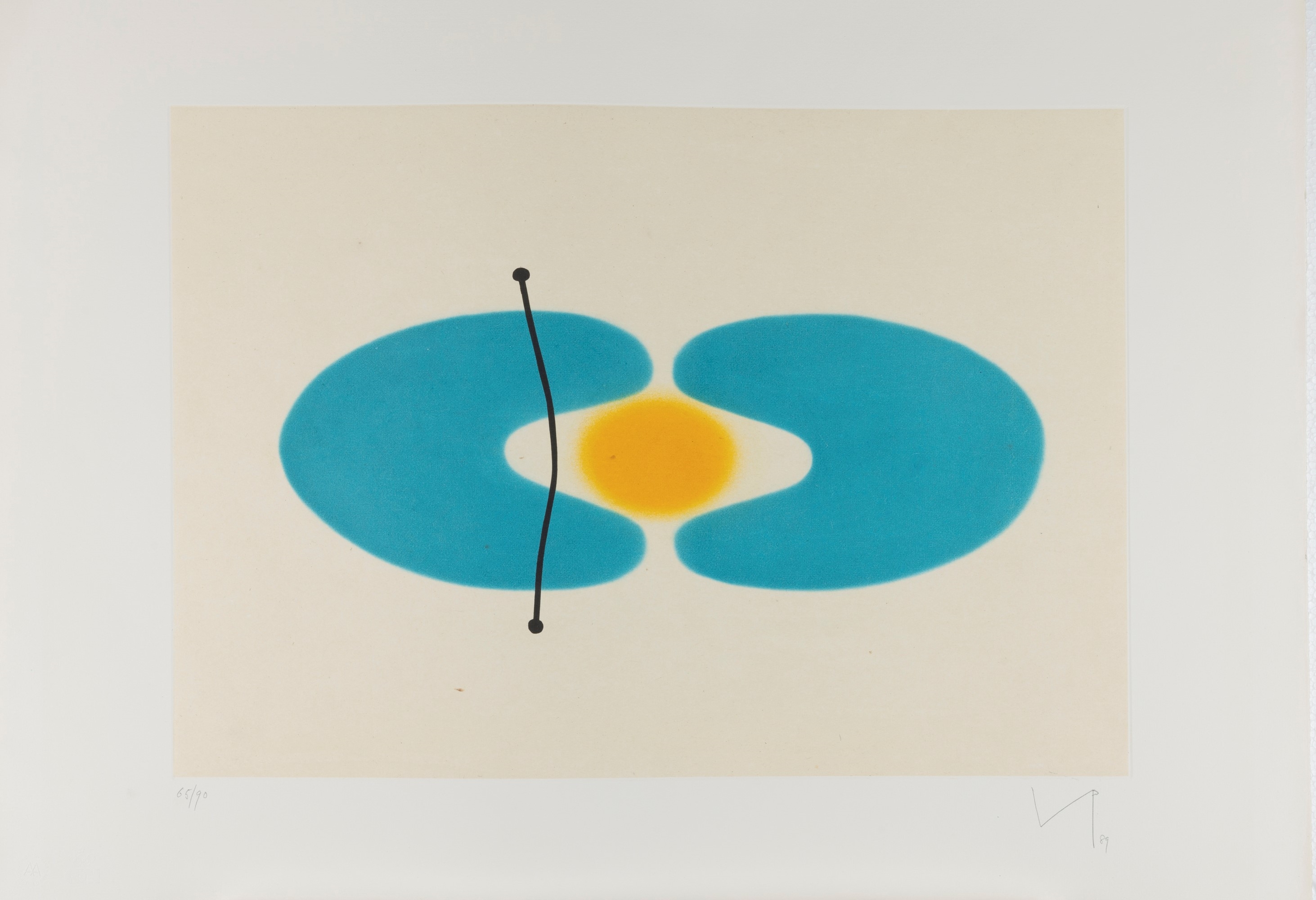 Victor Pasmore | Burning Water (1982) | MutualArt