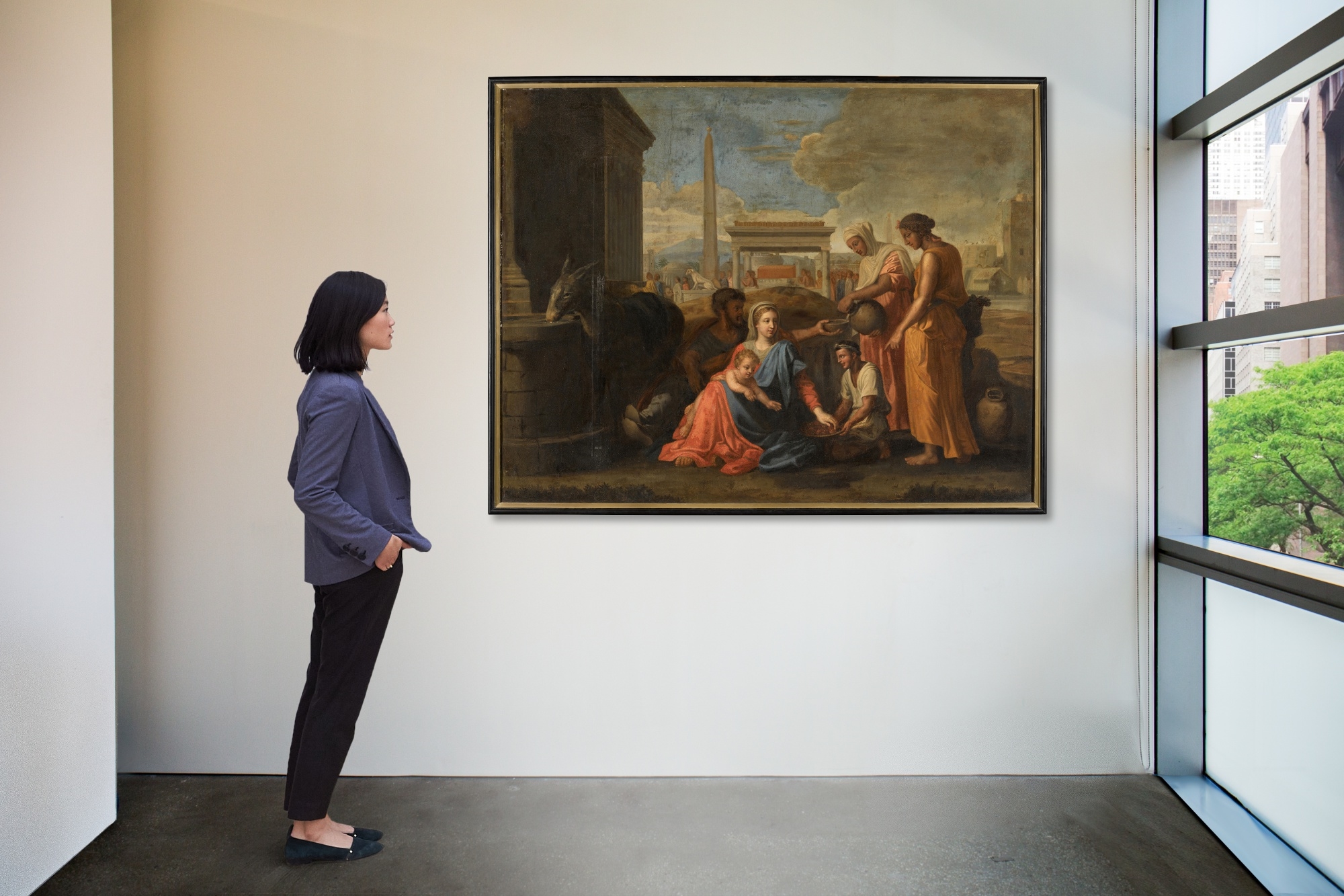 Nicolas Poussin | The Holy Family in Egypt (17th Century) | MutualArt