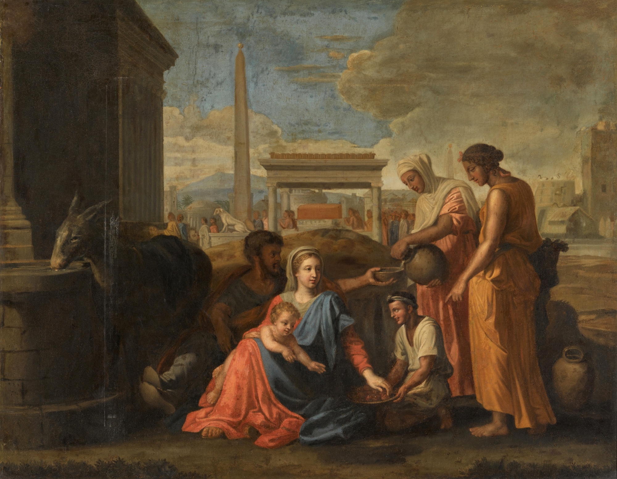 Nicolas Poussin | The Holy Family in Egypt (17th Century) | MutualArt