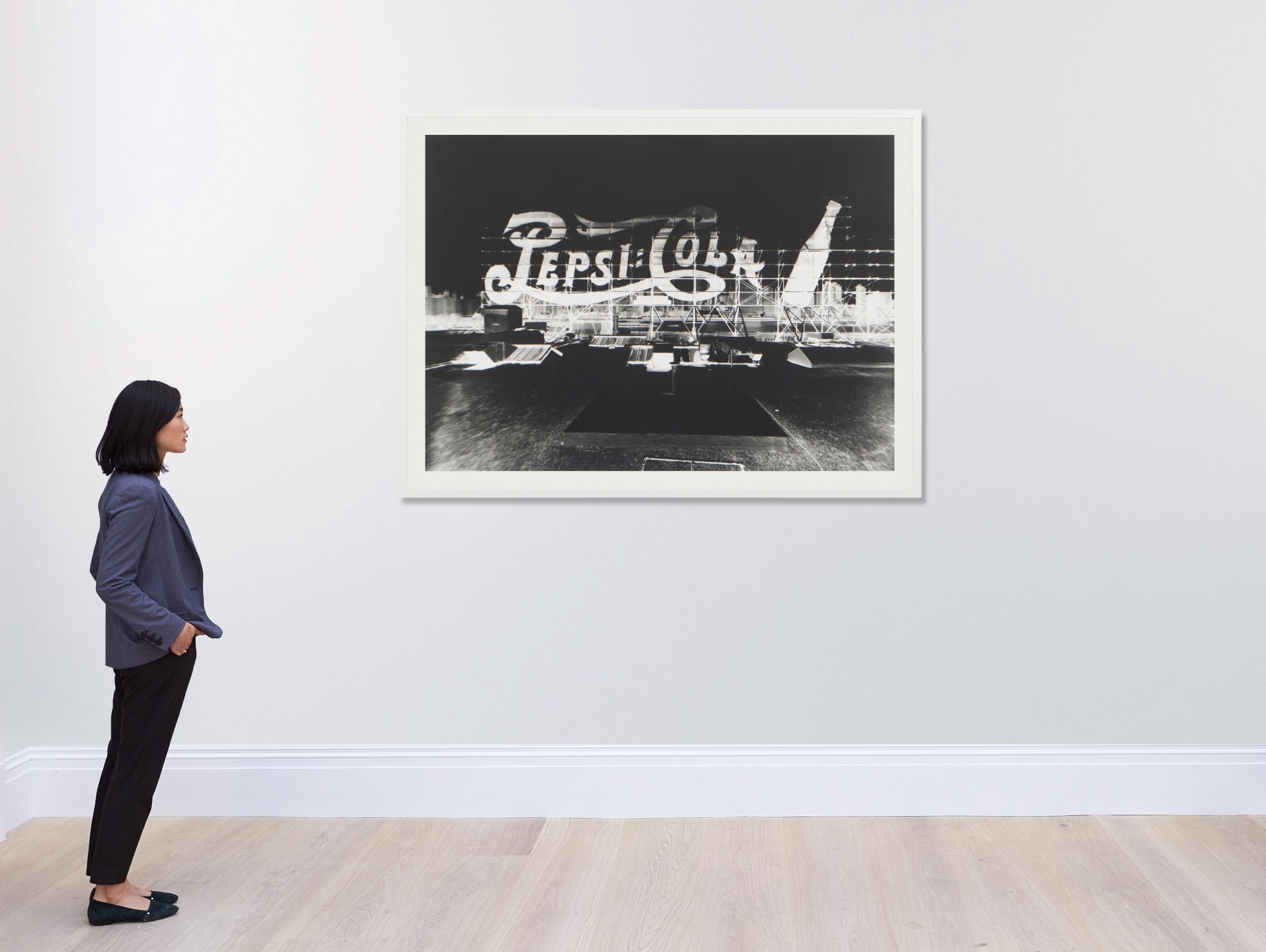 Vera Lutter | Pepsi II, Pepsi Cola, Long Island City (1998) | MutualArt