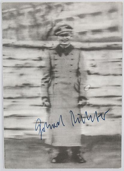 Gerhard Richter | Autograph auf Postkarte 'Onkel Rudi' | MutualArt