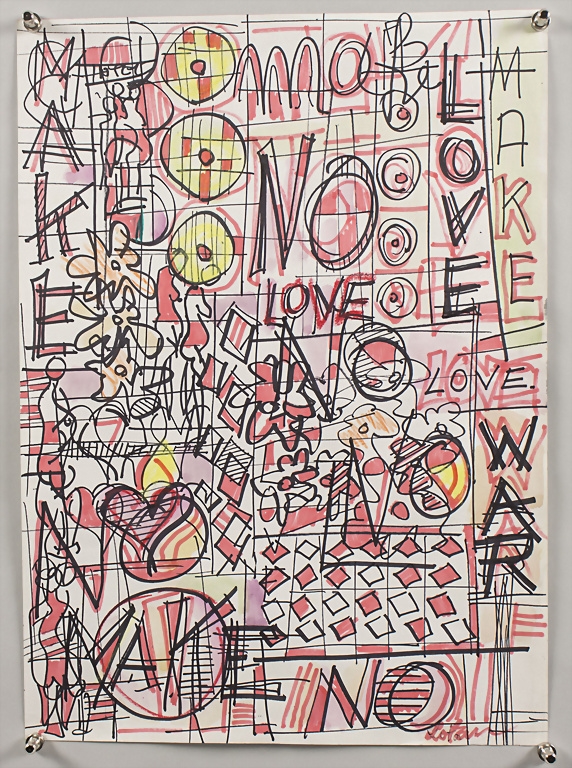 Yona Lotan | 'Make Love Not War' | MutualArt