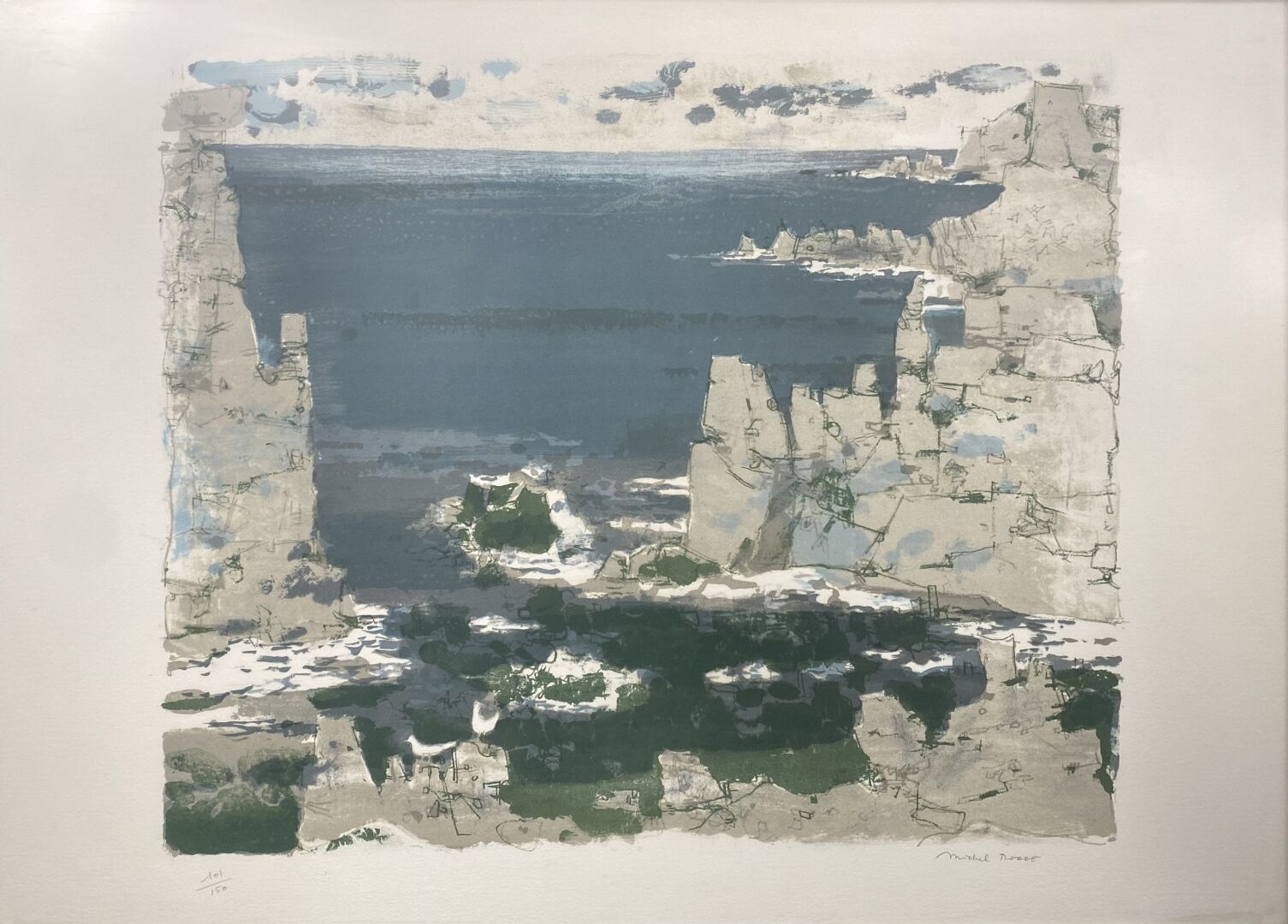 Michel Rodde | Paysage de bord de mer | MutualArt