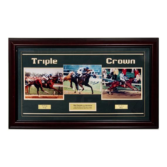 Ron Turcotte | Secretariat Triple Crown Win Photos Signed by Ron ...