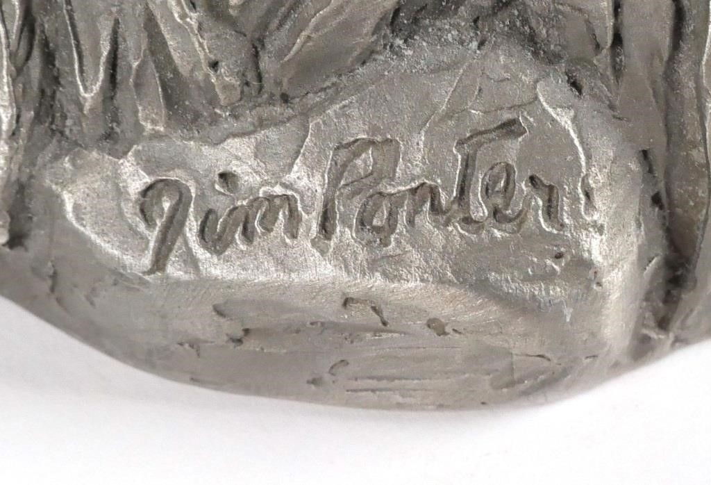 Jim Ponter | JIM PONTER MEDICINE MAN SCULPTURE (1986) | MutualArt