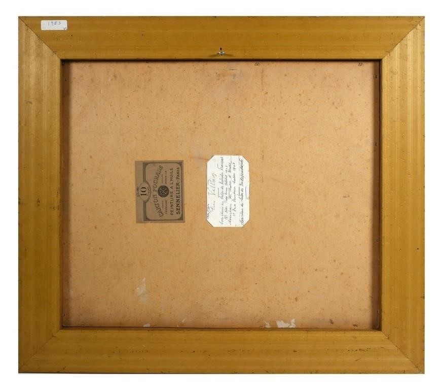 Pierre Villain | PIERRE VILLAIN, OIL PAINTING ON BOARD | MutualArt